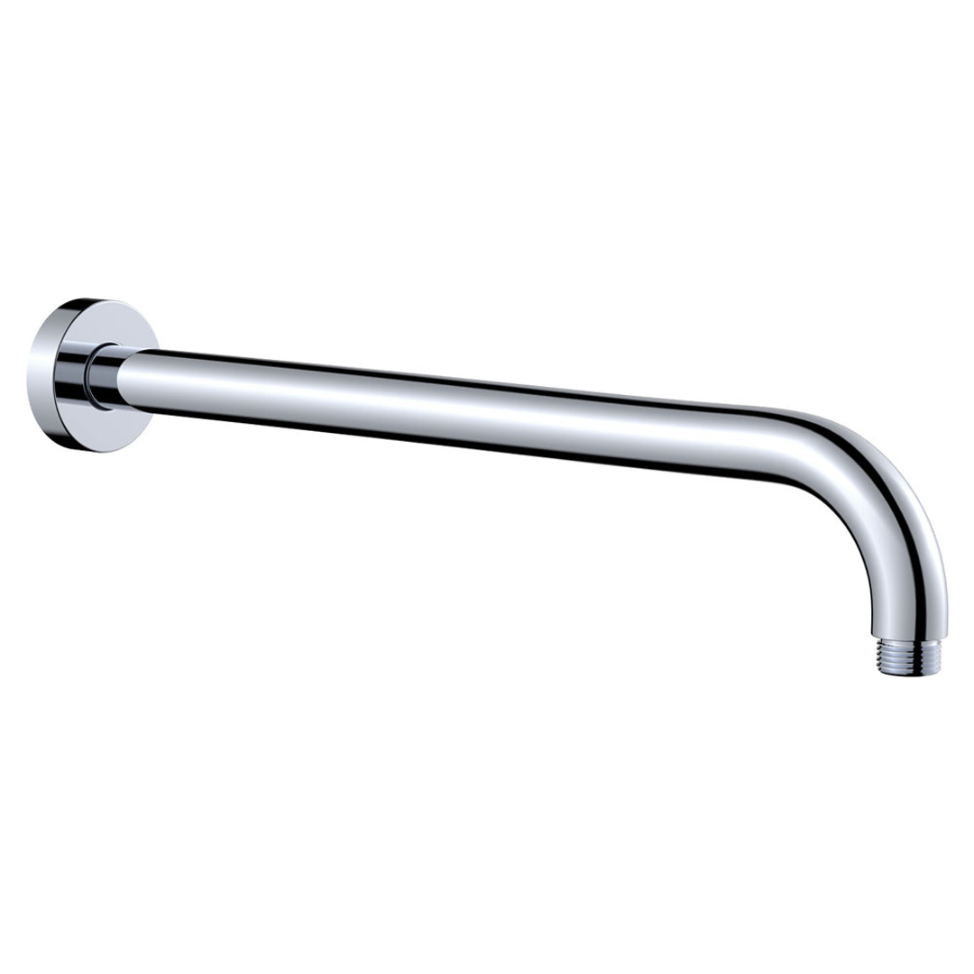 Fienza Kaya Round Wall Shower Arm Female 400mm Chrome