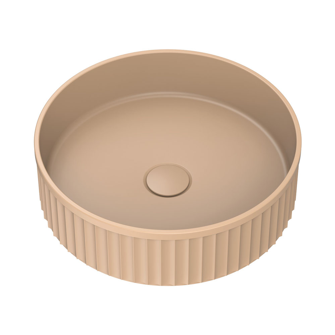 Fienza Minka Round Solid Surface Above Counter Basin Dusk