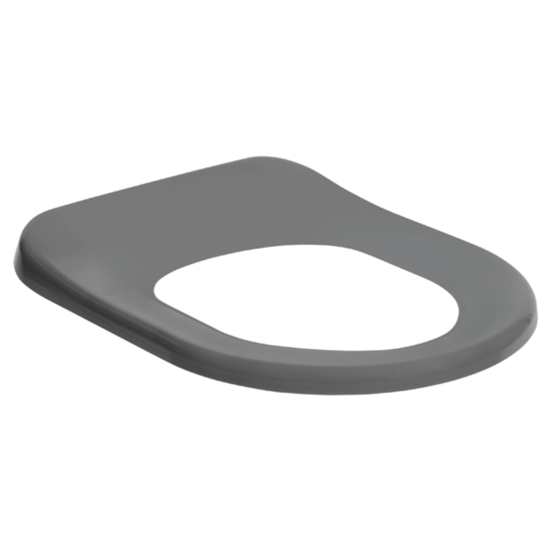JOHNSON SUISSE LIFE ASSIST TOILET SEAT ONLY GREY RB6044G