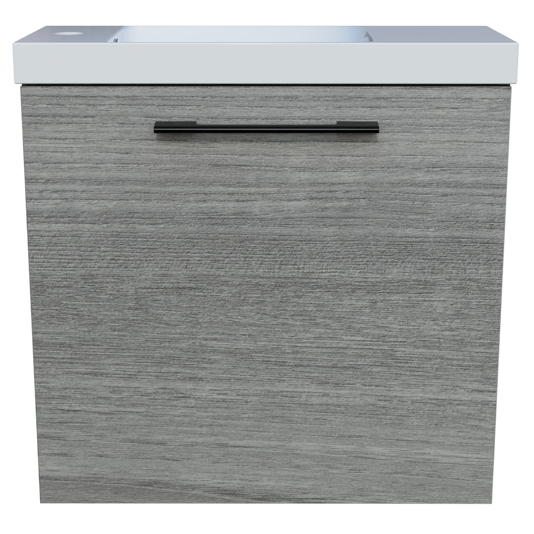 Timberline Ollie Wall Hung Vanity 550mm Offset Left Bowl