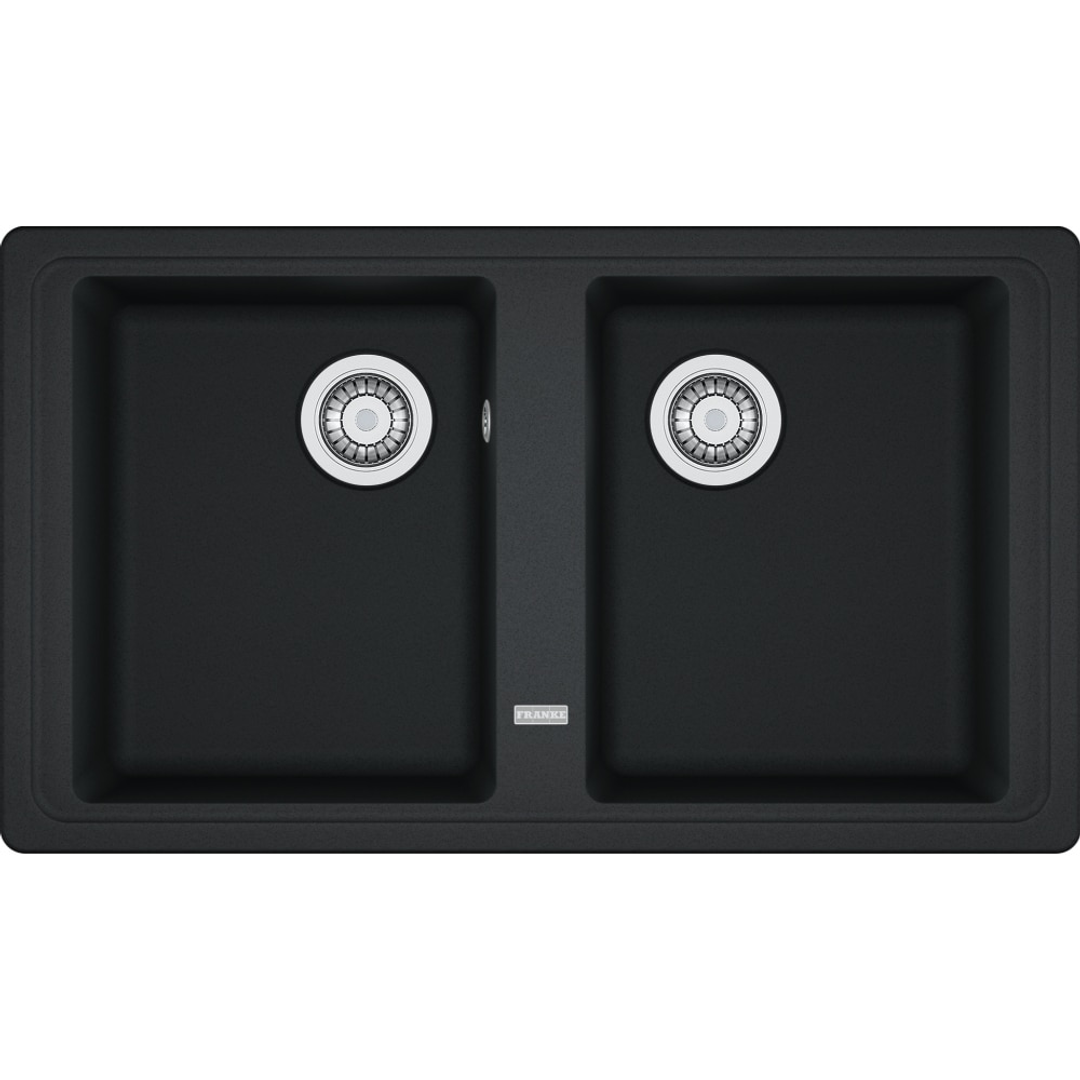Basis Double Bowl - Onyx Incl. Dt360 (Partno Bfg620 Onyx)(Franke P#:11