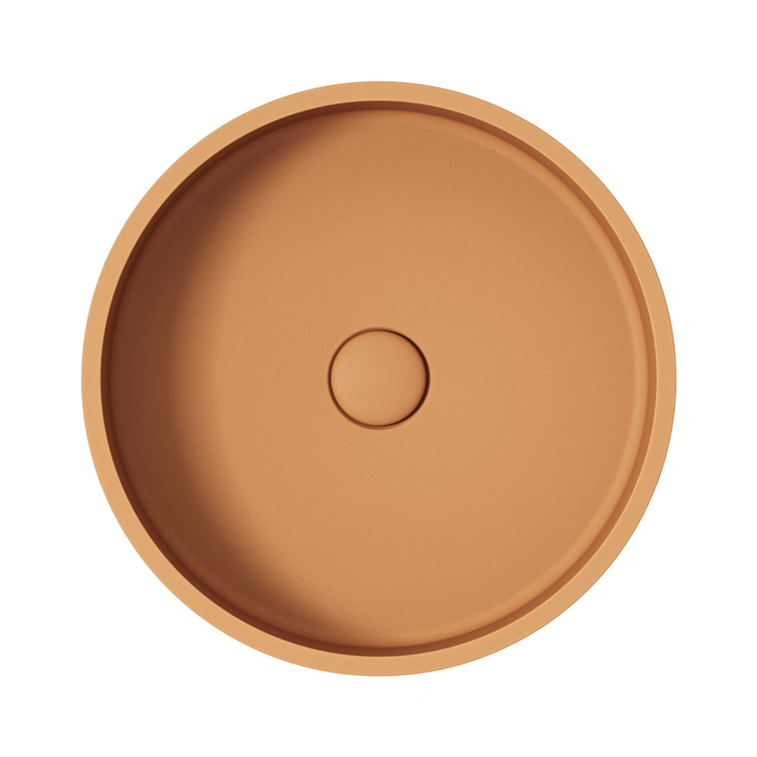 Fienza Jada Concrete Above Counter Basin Tuscan