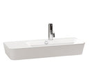 Gala Emma Square Asymmetric Rh Wall/Overmount Basin 1 Tap Hole