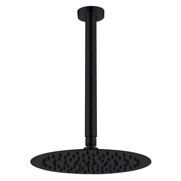 Fienza Kaya Shower Ceiling Dropper Set - Matte Black